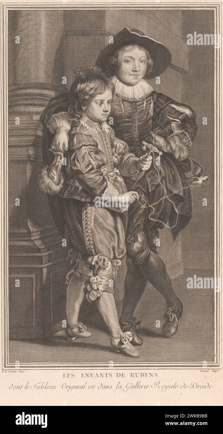 Portrait of Albert and Nicolaas Rubens, Les Enfants de Rubens. (title ...