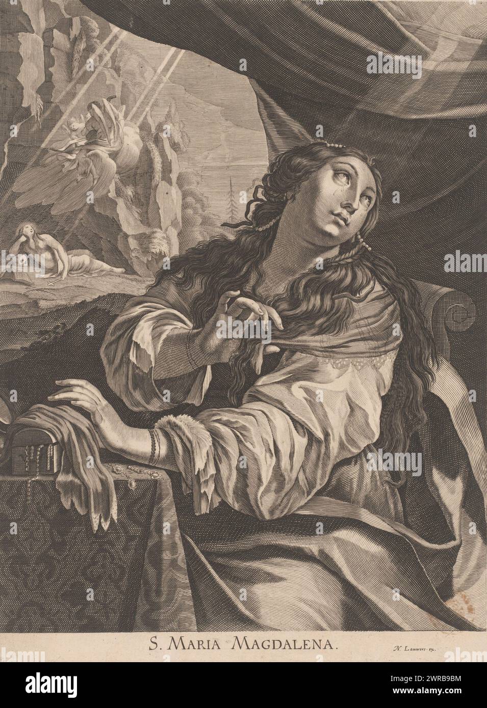 Charles le brun magdalene hi-res stock photography and images - Alamy