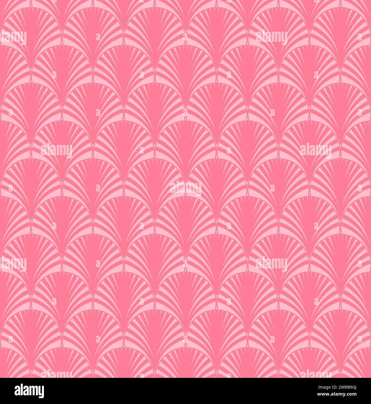 Pink Geometric Art Deco Pattern Design Stock Vector Image & Art - Alamy