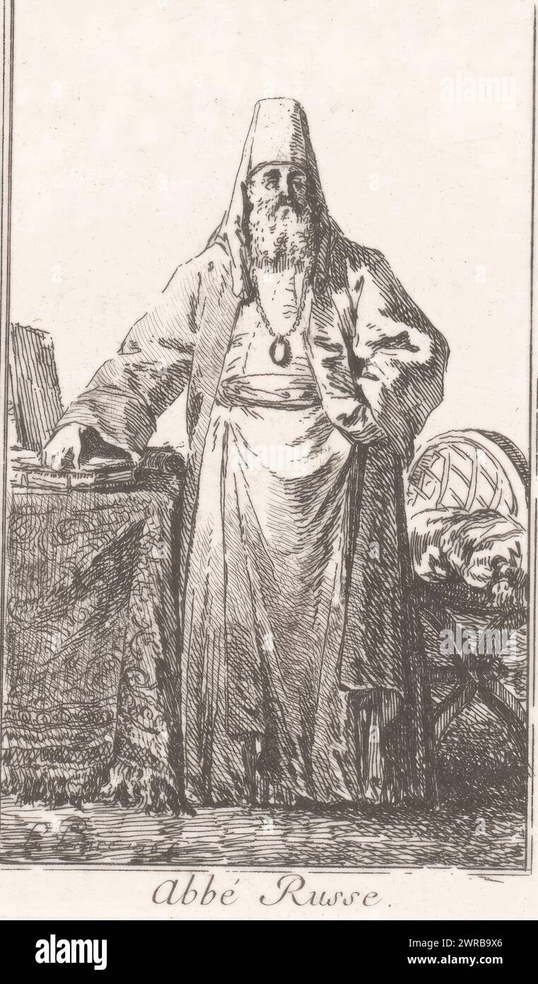 Russian Abbot, Abbé Russe (title on object), Costumes of Figures of ...
