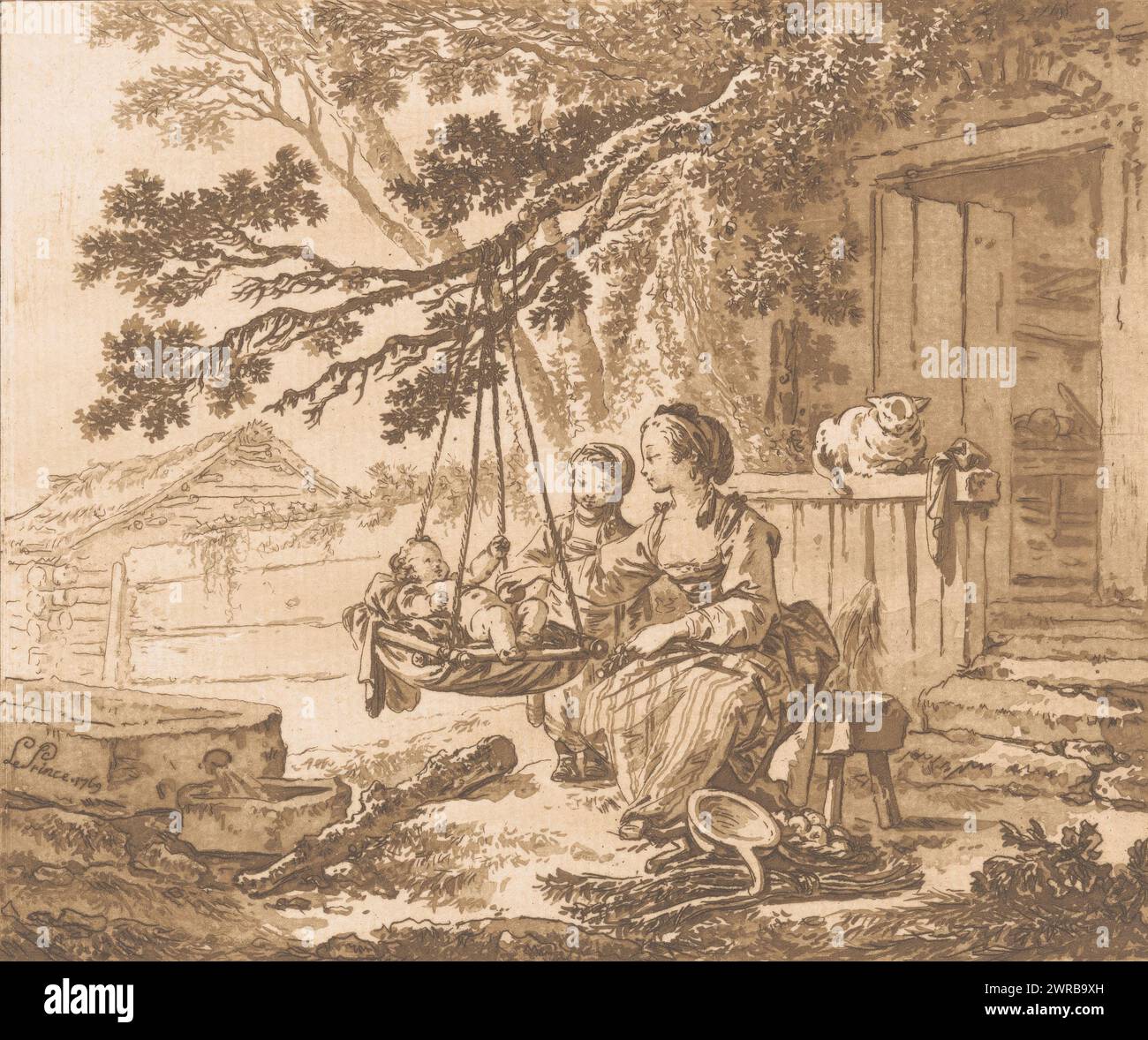 Cradle attached hi-res stock photography and images - Alamy