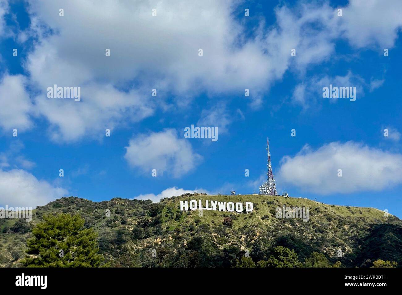 Hollywood Sign, Hollywood, hills, sign, iconic, landmark, vintage, Los ...