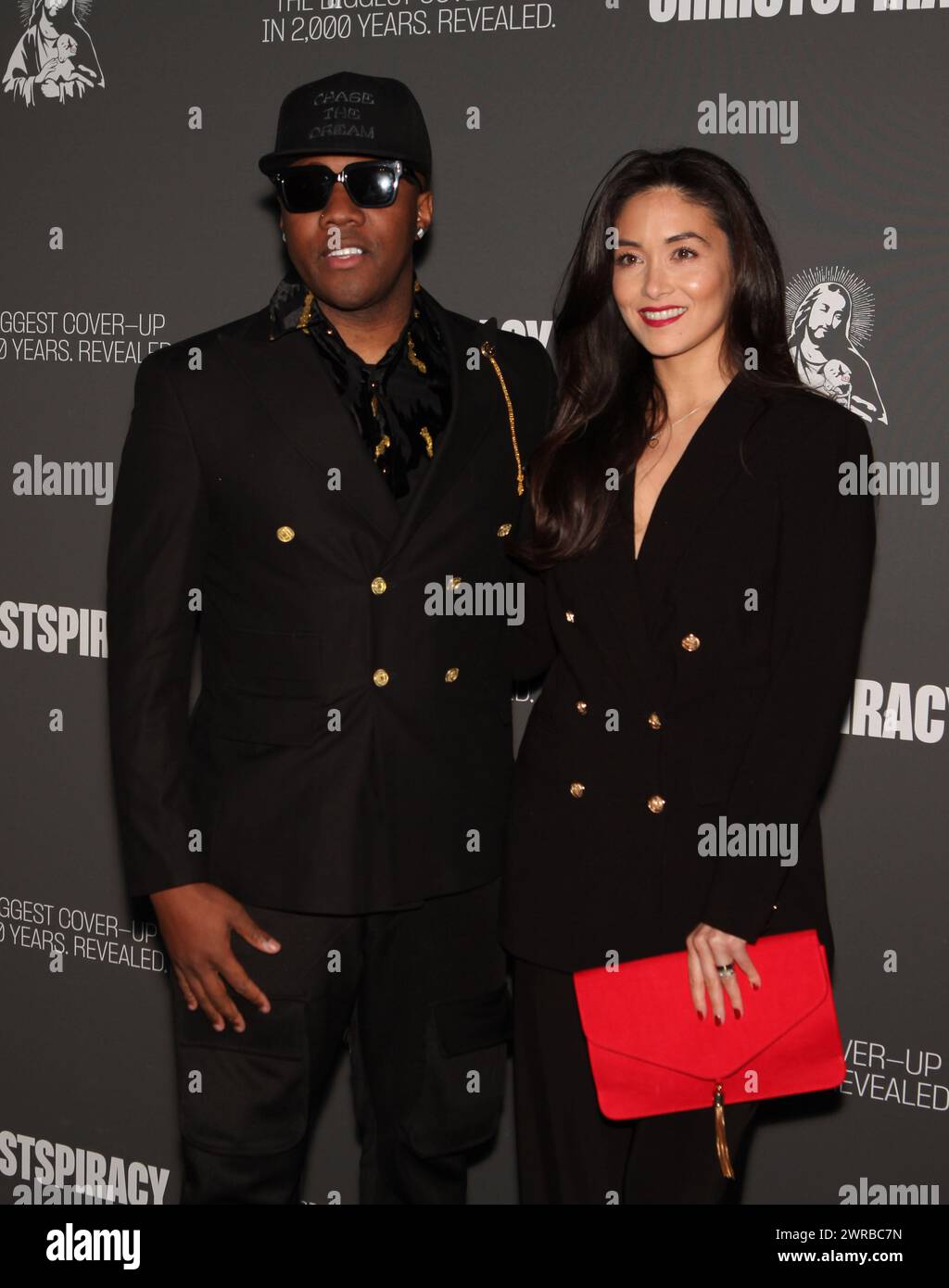 London, UK. Marlon Wallen and Tia Wallen at the Christspiracy world ...