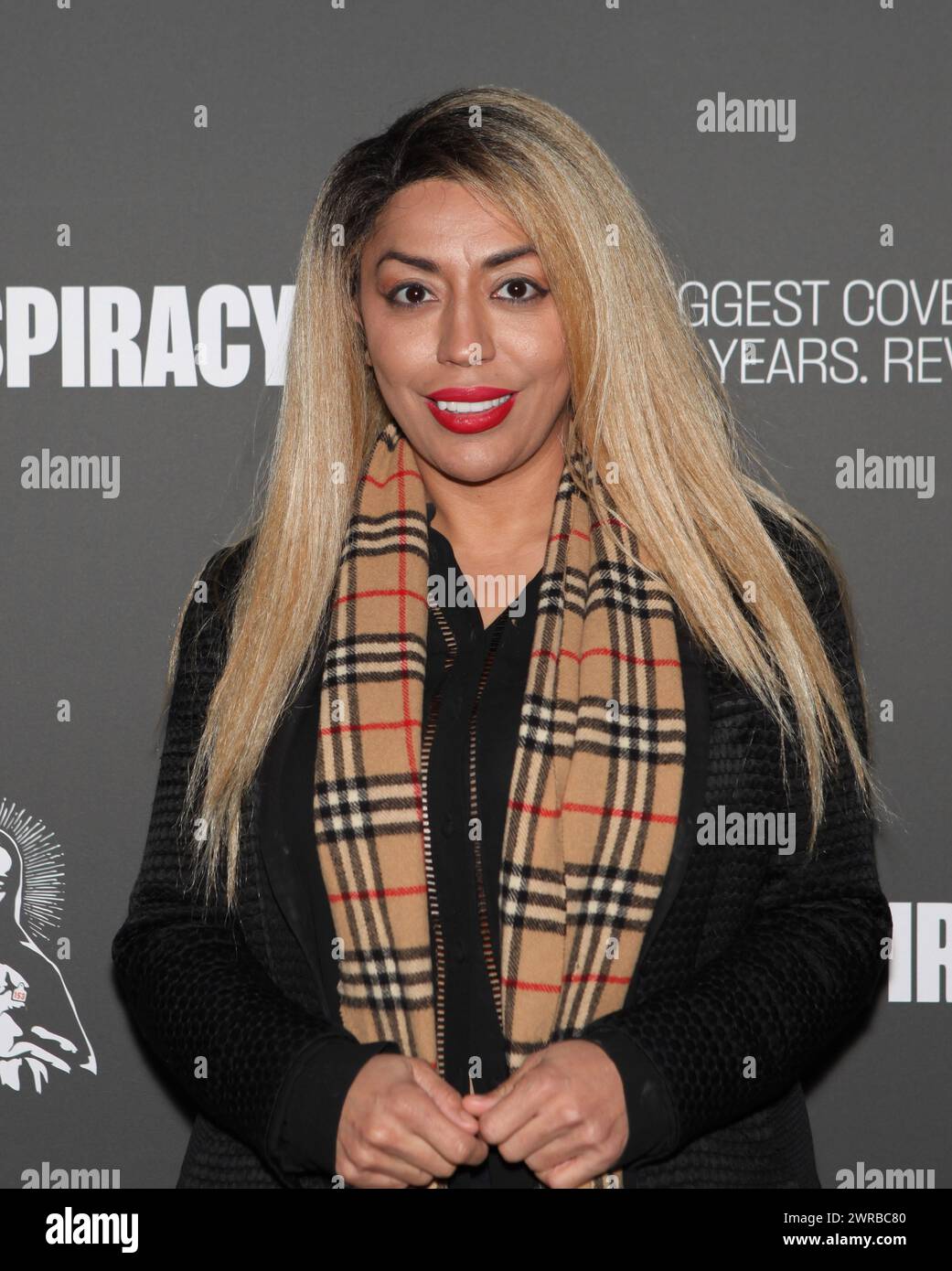 London, UK. Witch N Famous at the Christspiracy world premiere. Tate ...