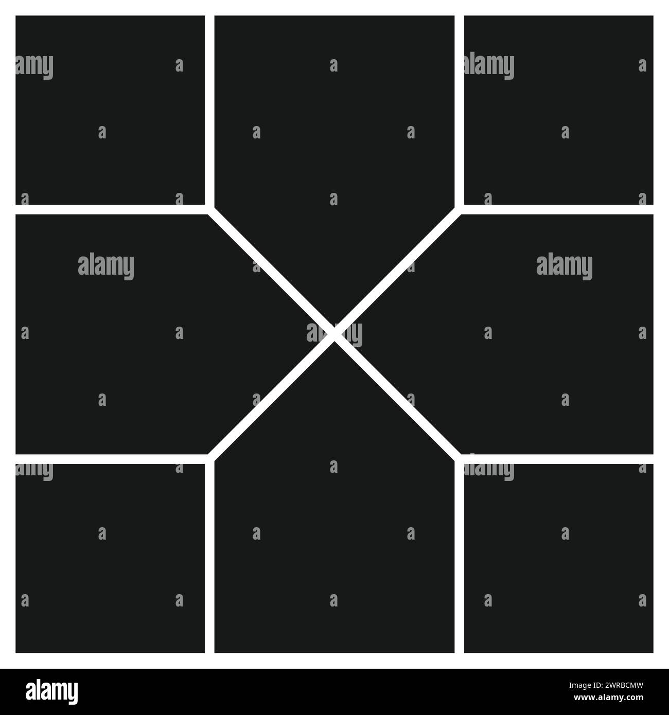 Collage photo Vector Illustration Icon Collage Frame Vector ...