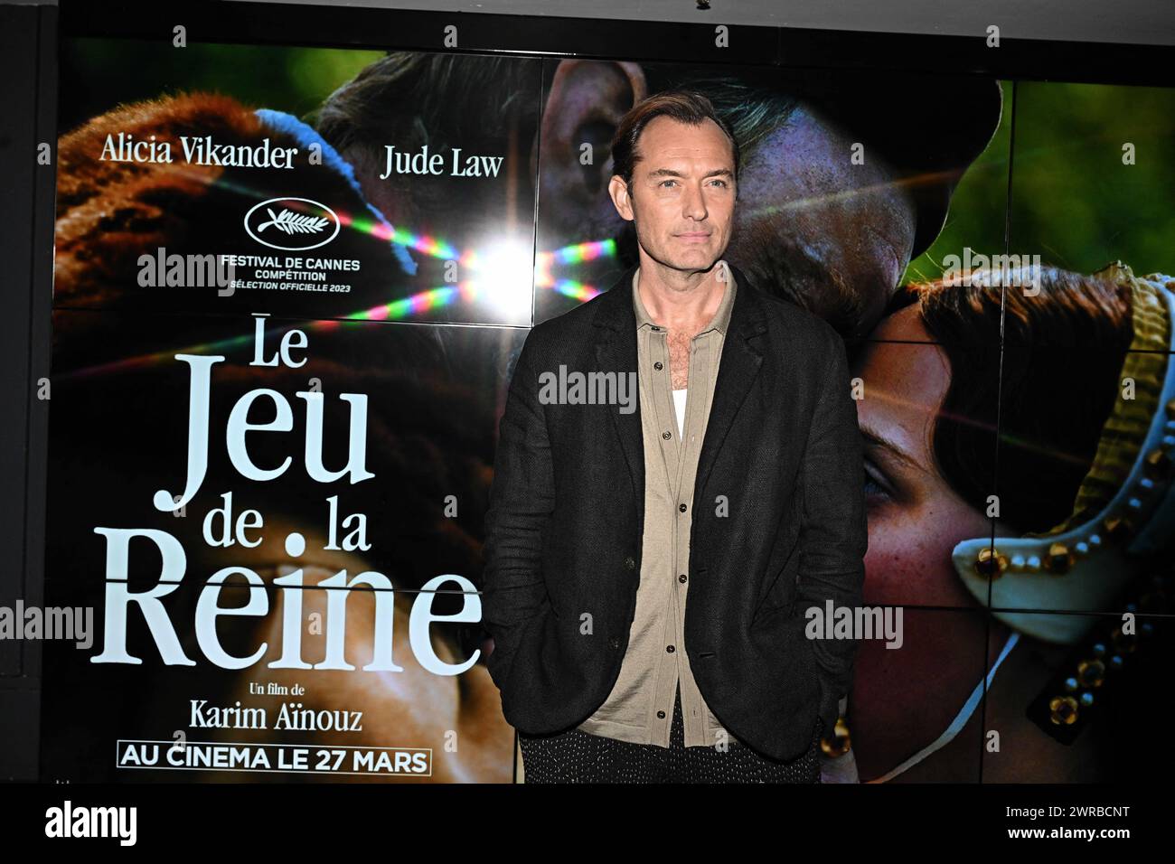 Paris, France. 10th Mar, 2024. Actor Jude Law attends the Firebrand ...