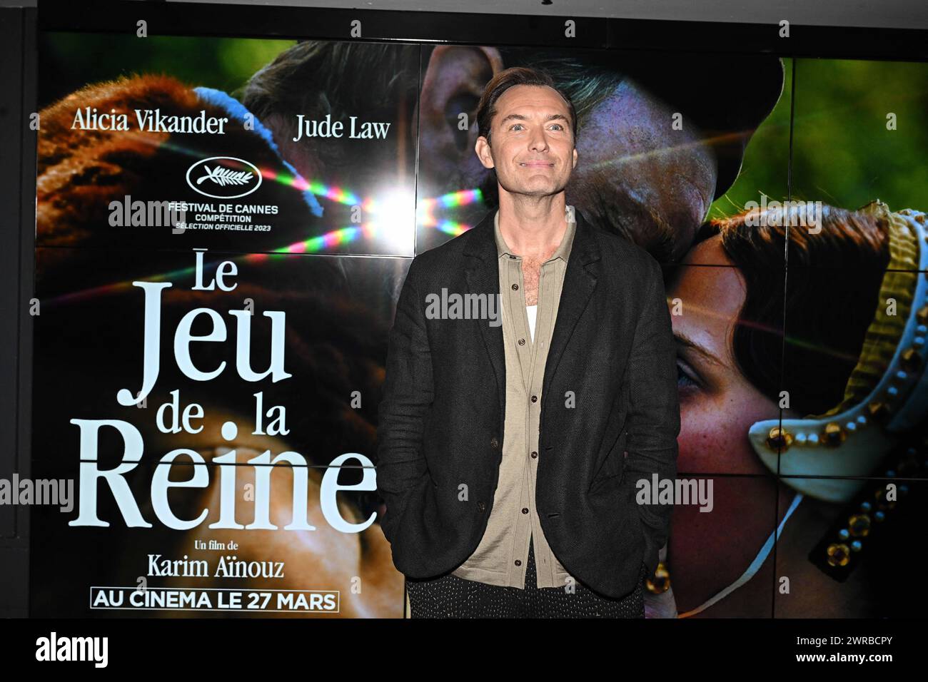 Paris, France. 10th Mar, 2024. Actor Jude Law attends the Firebrand ...