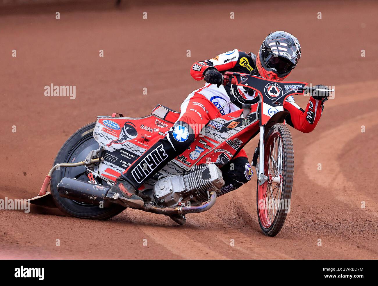 Connor Bailey of Belle Vue ATPI Aces during the Belle Vue Aces Media ...