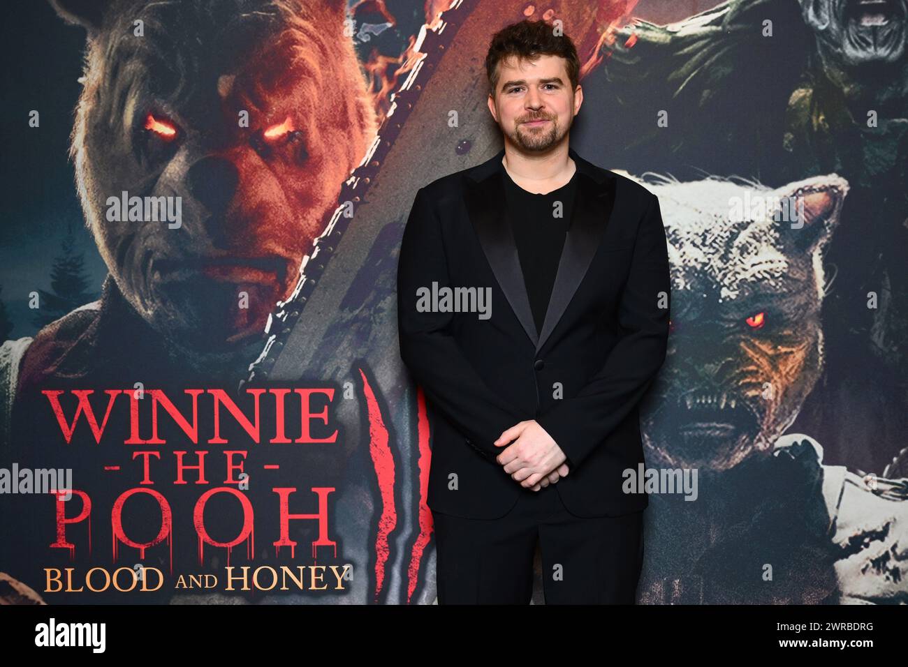 London, UK. 11 March 2024. Rhys Frake-Waterfield attending the Winnie ...