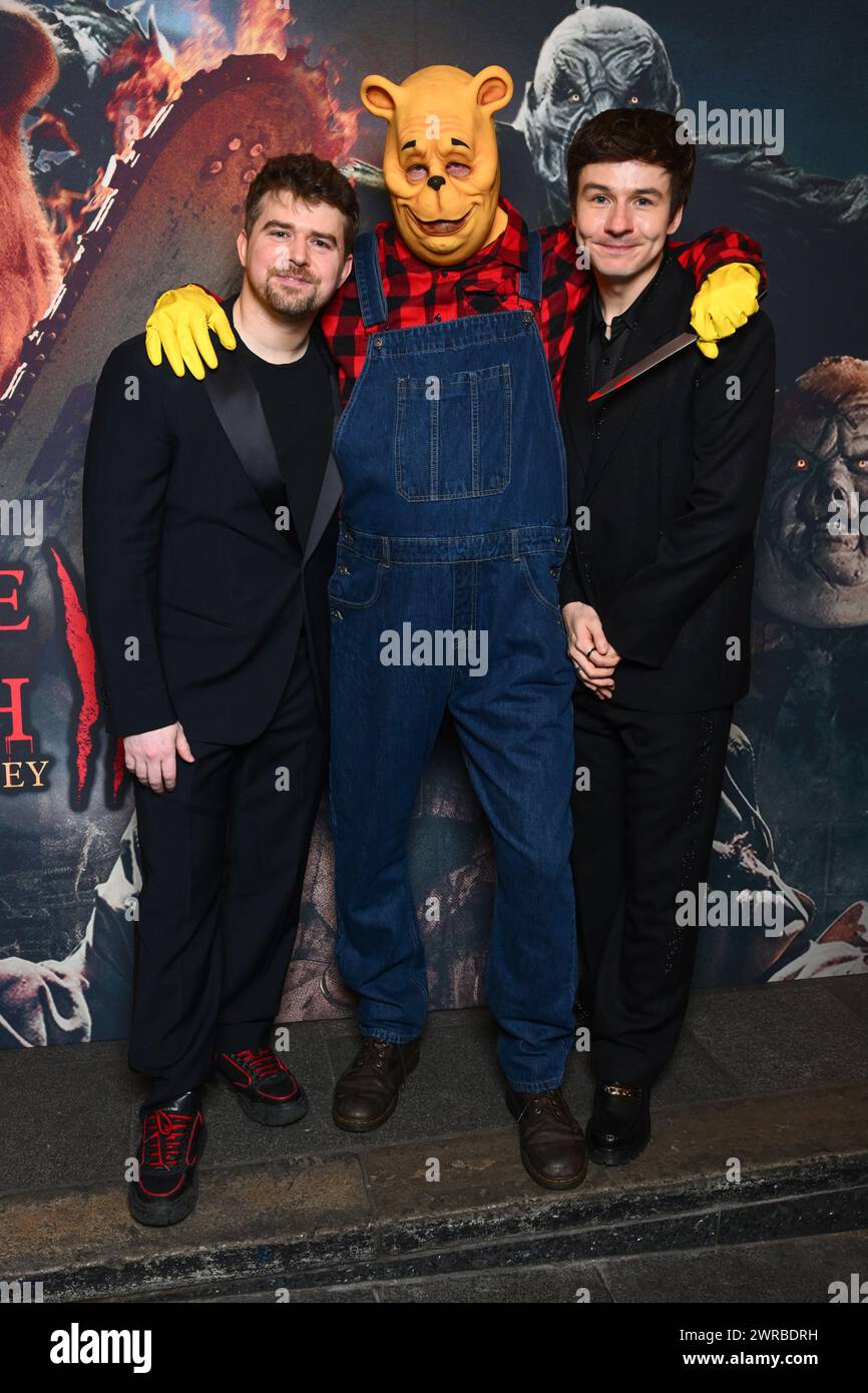 London, UK. 11 March 2024. Rhys Frake-Waterfield and Scott Chambers ...