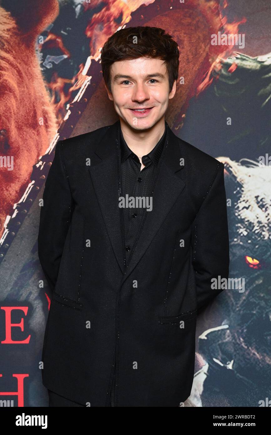 London, UK. 11 March 2024. Scott Chambers attending the Winnie the Pooh:Blood and Honey 2 ...