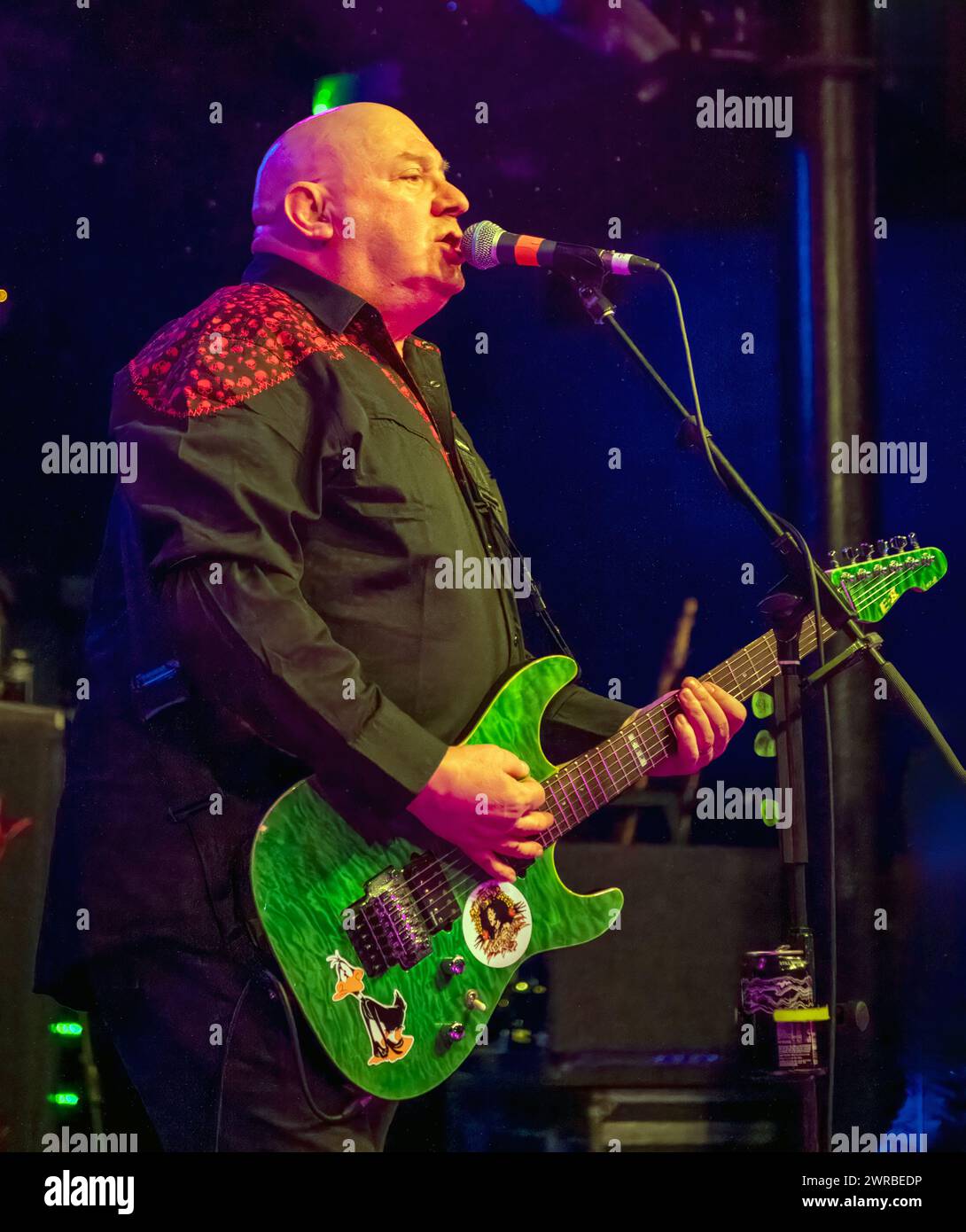 11th March 2024, Rock City, Nottingham, UK. Event: Stiff Little Fingers ...