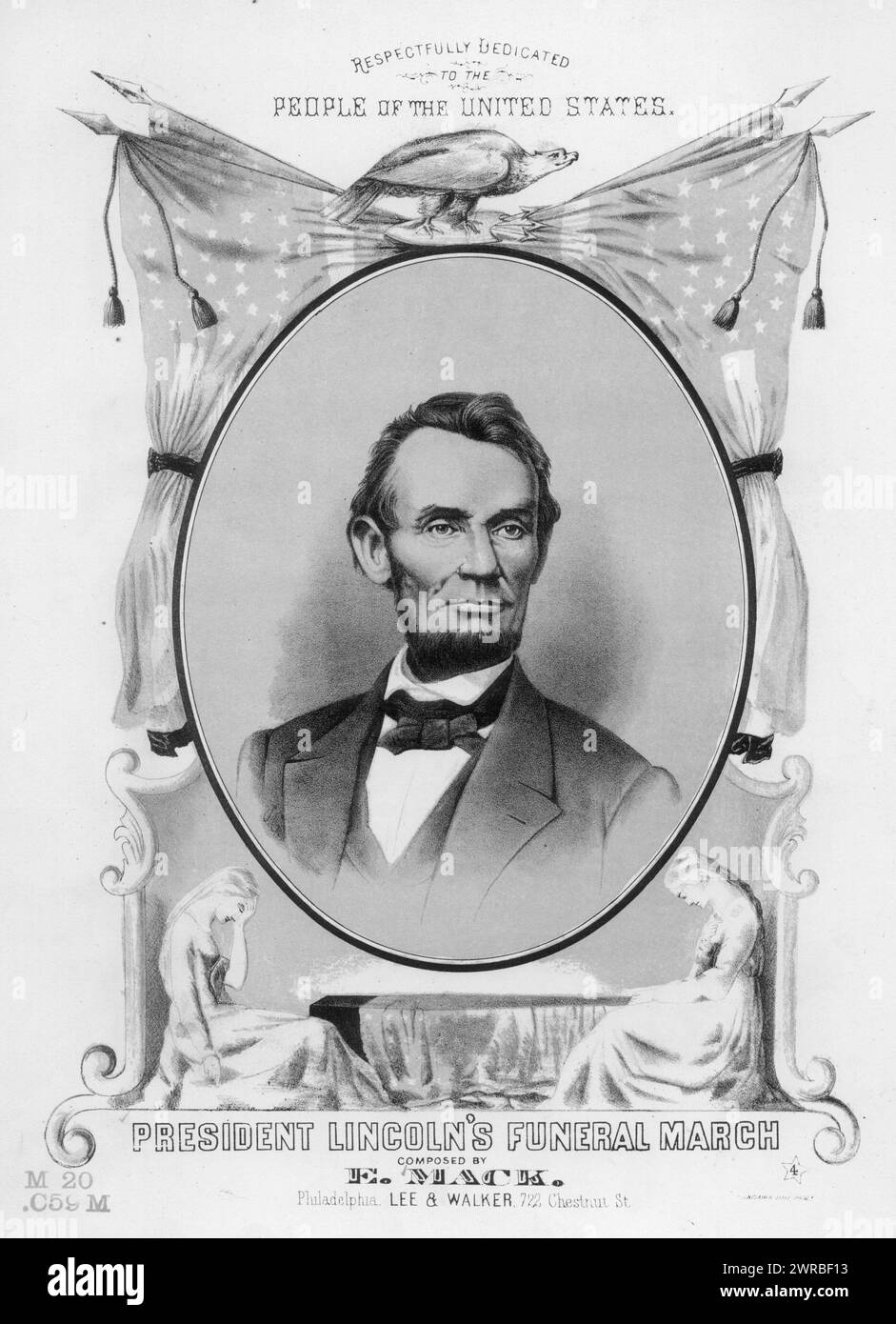 President lincolns funeral march hi-res stock photography and images ...