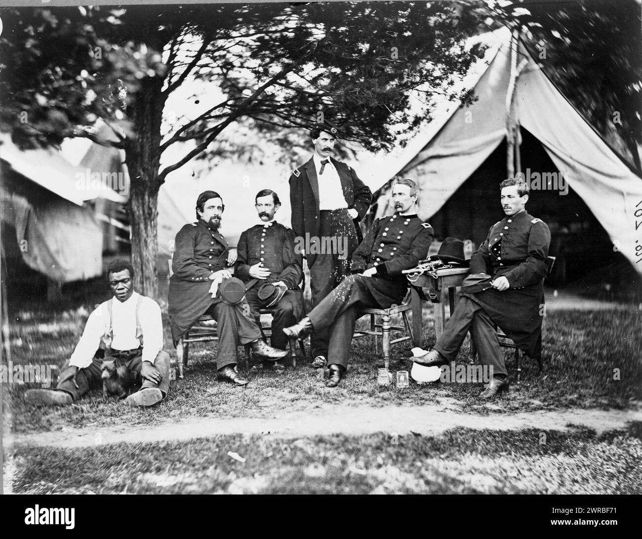 Brigadier general napoleon bonaparte mclaughlen hi-res stock ...