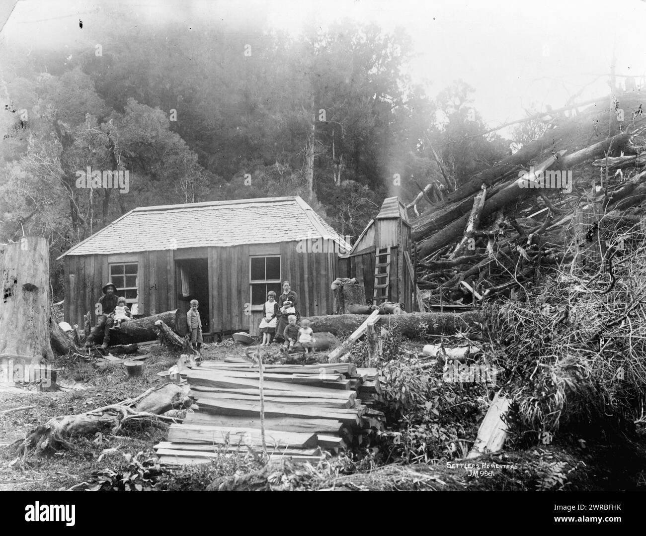 1900 homestead Black and White Stock Photos & Images - Alamy