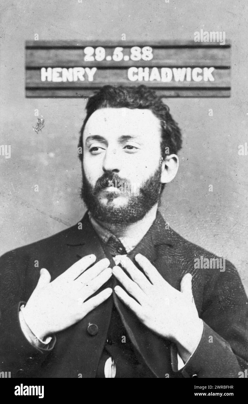 Henry Chadwick, half-length portrait, facing slightly left, 1888 ...