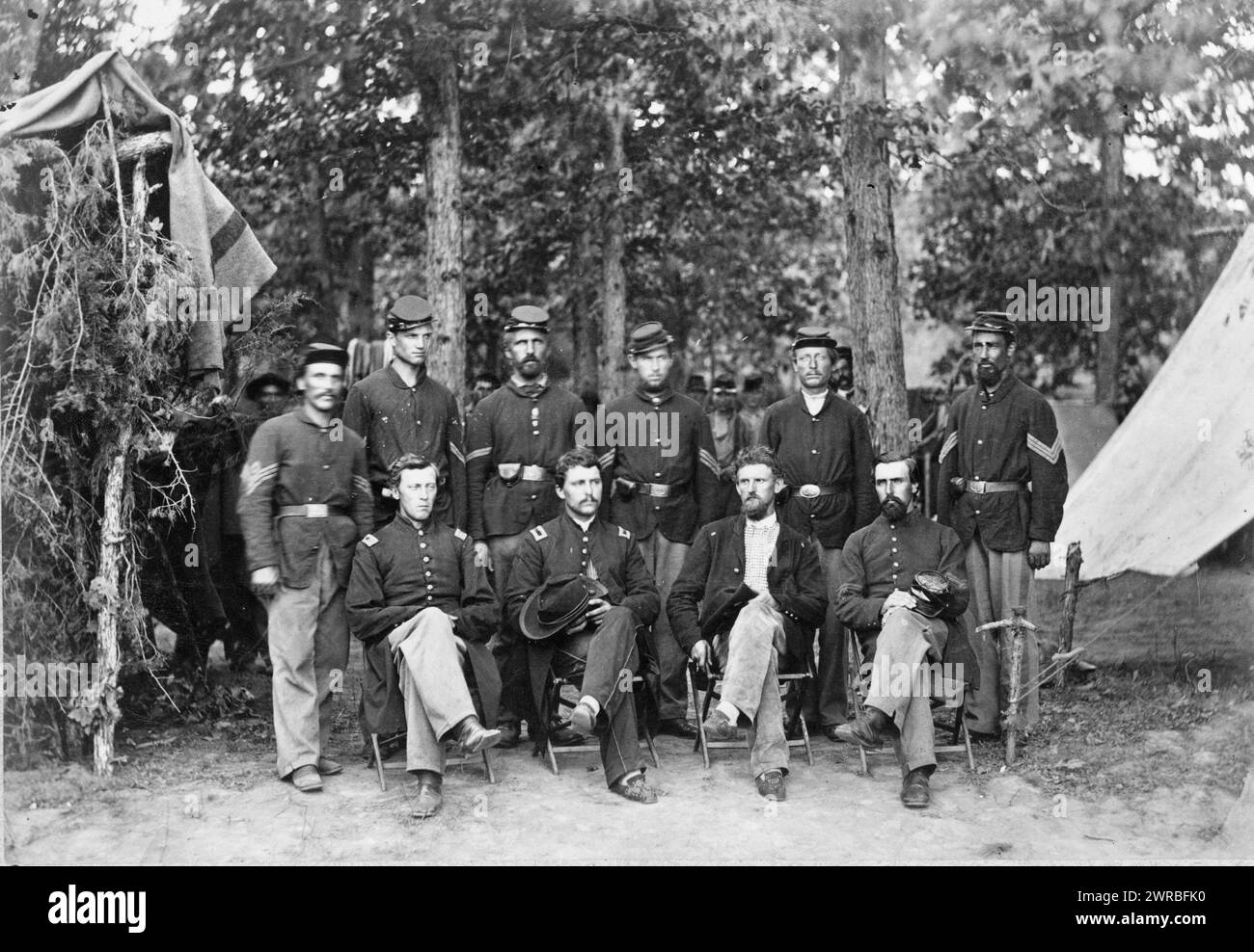 Military officers union virginia 1860 1870 hi-res stock photography and ...