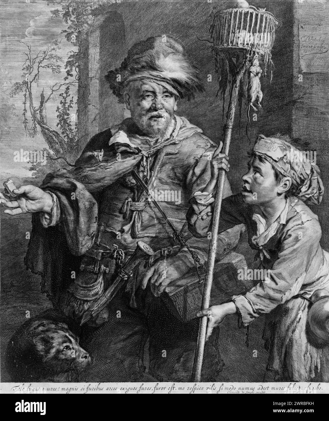 Le Vendeur de mort aux rats. Fele fugas mures ..., Clemendt de Jonghe ...