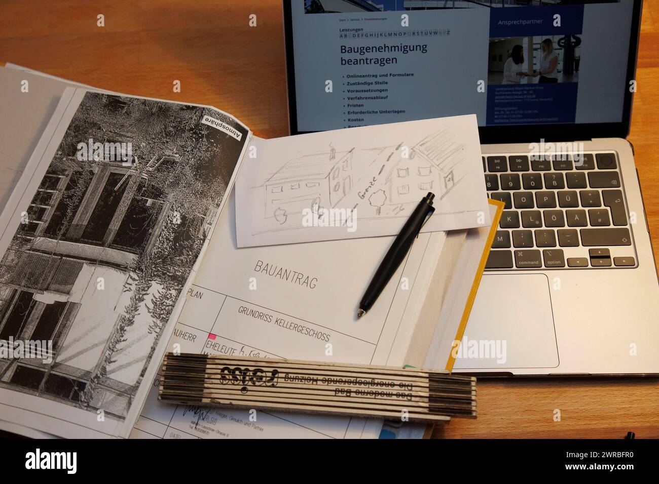 Heidelberg construction site symbol image Stock Photo - Alamy