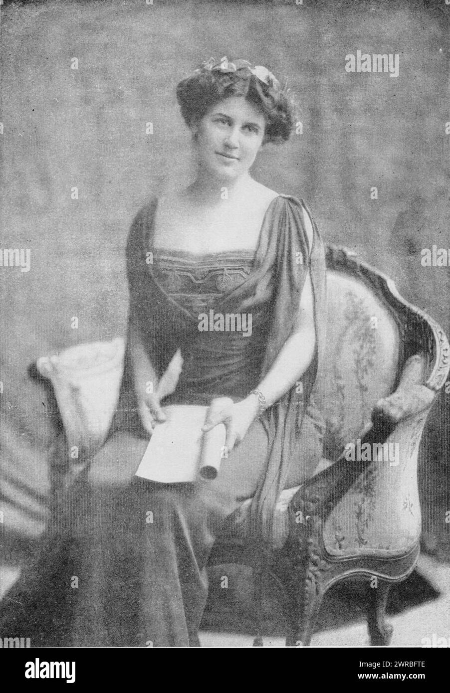 Miss Inez Milholland, Miss Inez Milholland, full-length portrait ...
