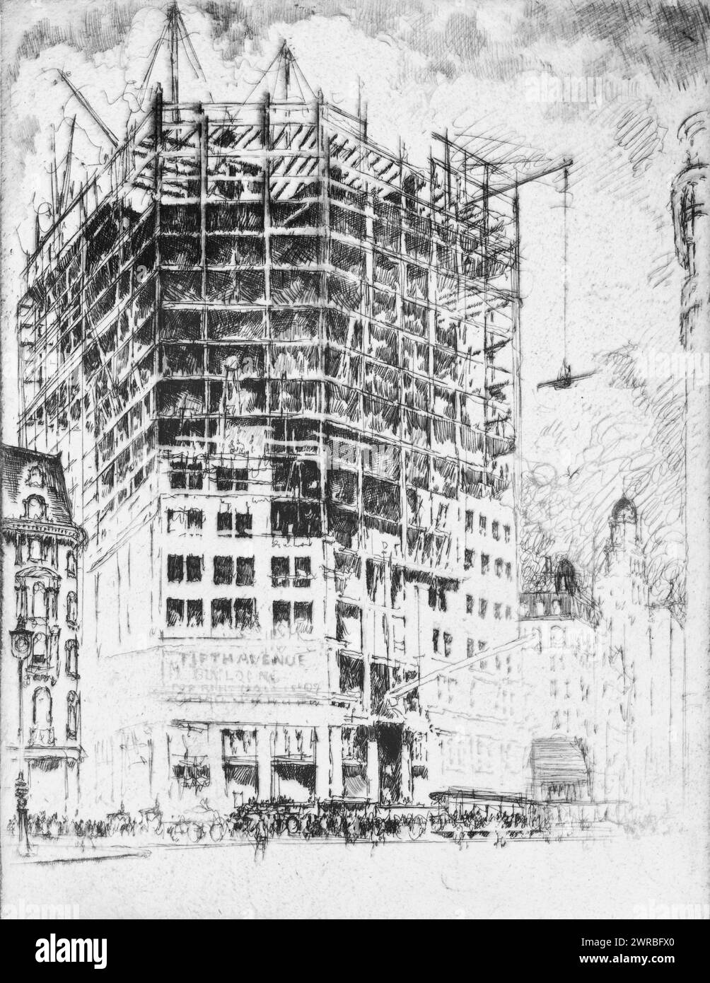 Rebuilding fifth avenue hi-res stock photography and images - Alamy