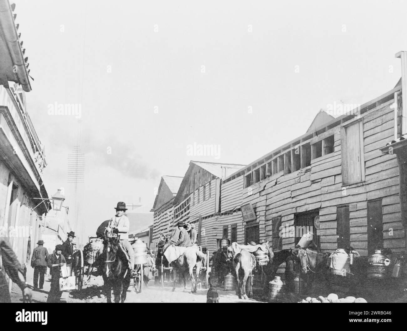 Milk peddlers hi-res stock photography and images - Alamy