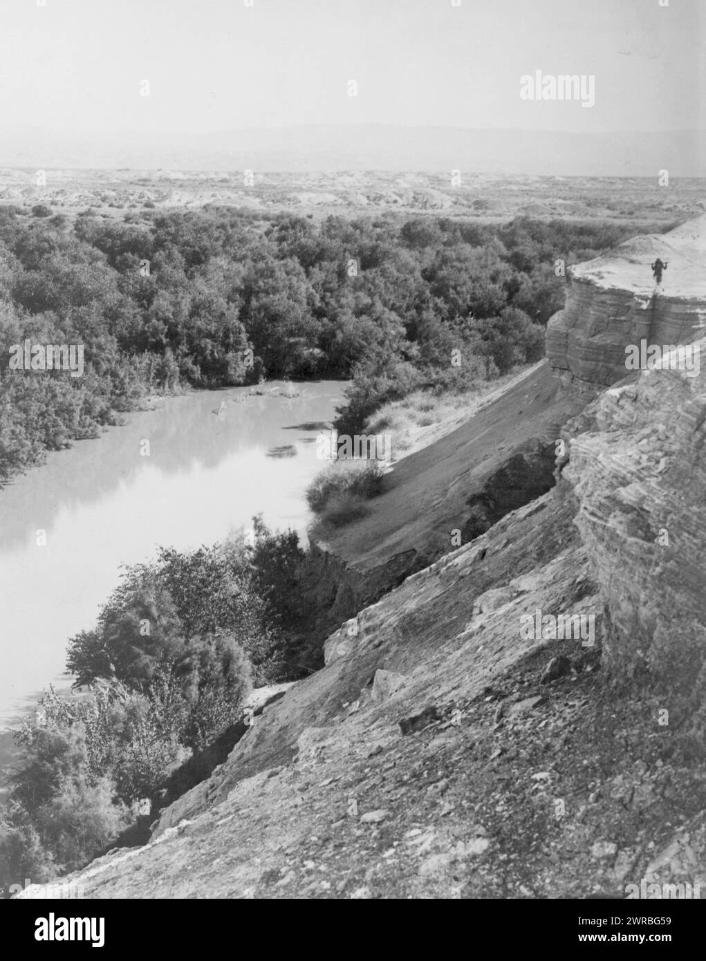 Palestine - Jordan River, View of Jordan River and surroundings from ...