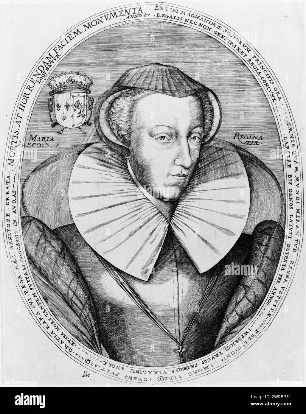 Maria Regina Scotiae, Mortis at Horrendam Faciem ..., PM., Mary, Queen ...