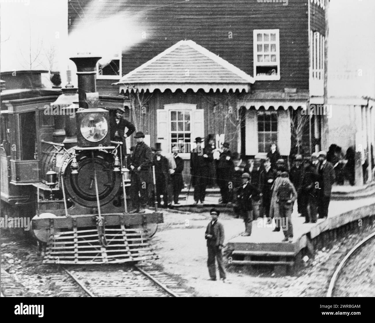 Station detail Black and White Stock Photos & Images - Alamy