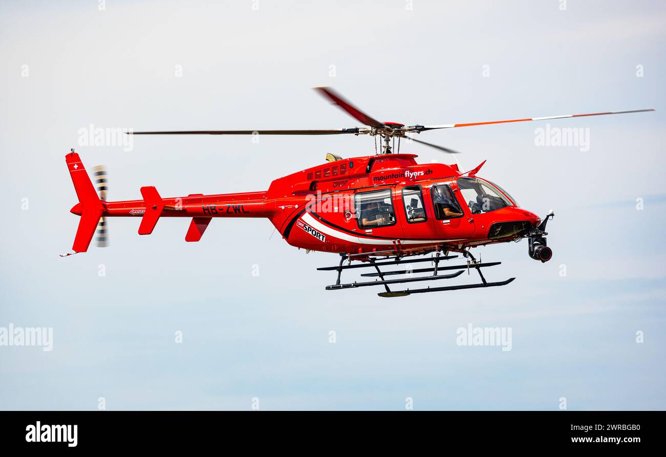 407 bell helicopter hi-res stock photography and images - Alamy