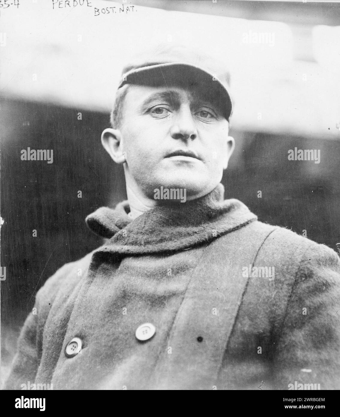 Hubbard, i.e., Herbert Rodney 'Hub', Perdue, Boston Braves baseball ...