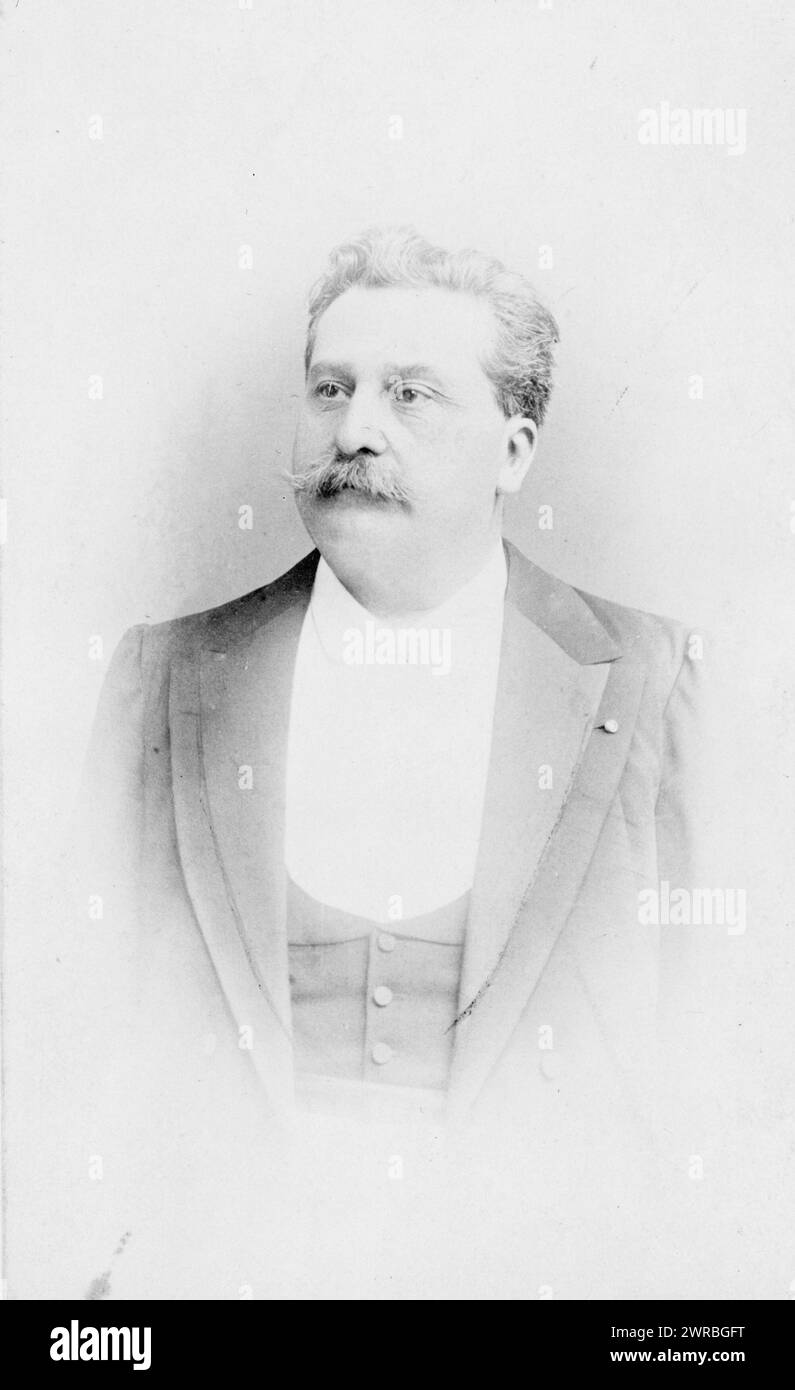 Mayor Duceux, of Saint-Dié-des-Vosges, half-length portrait, facing ...