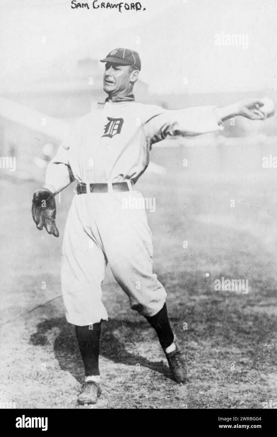 Sam Crawford, Detroit AL (baseball), Photograph shows Detroit Baseball ...