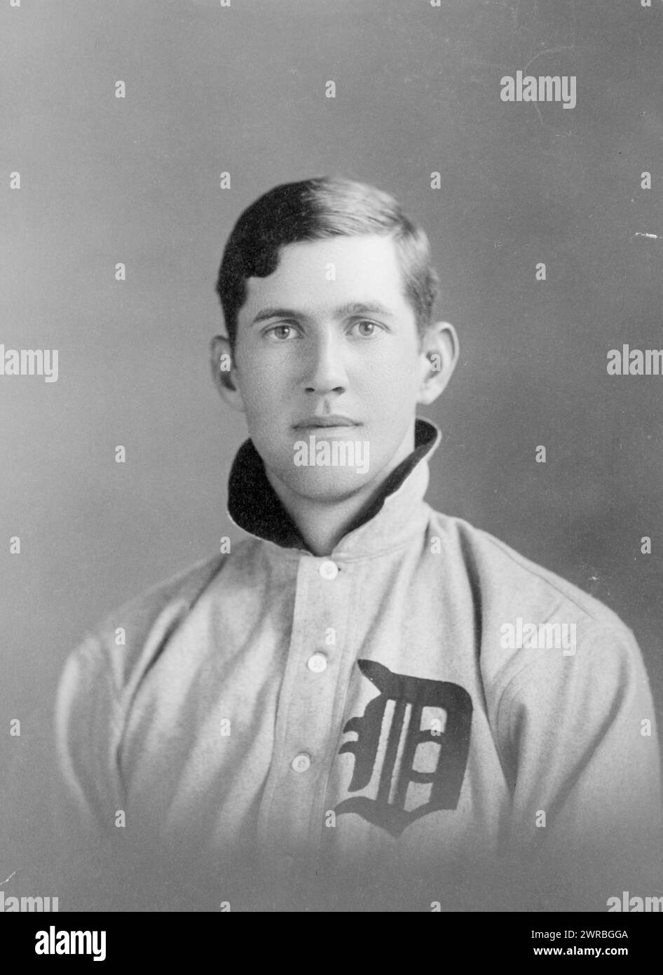Ralph Works, Detroit Baseball Club player, head-and-shoulders portrait ...