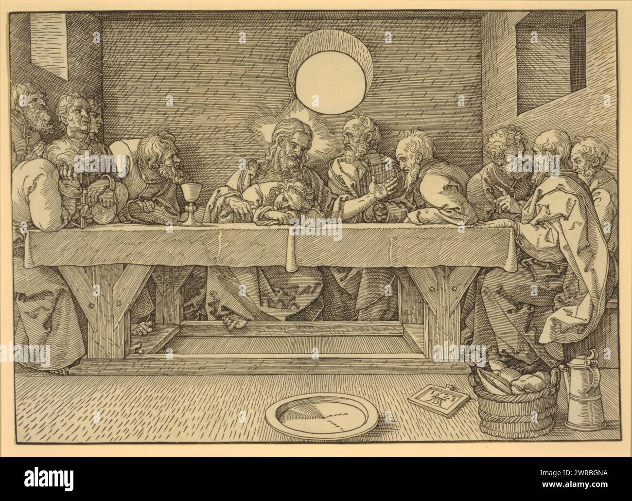 Jesus at table hi-res stock photography and images - Alamy