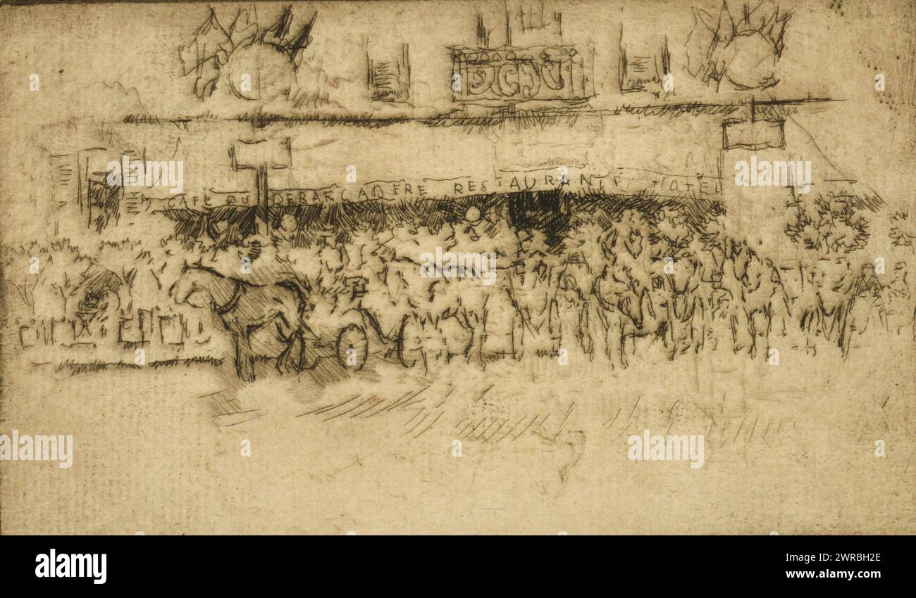 Paris 1900 cafés hi-res stock photography and images - Alamy