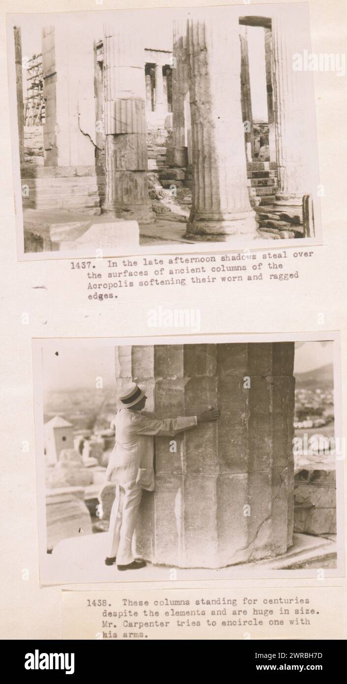 In the late afternoon shadows steal over the surfaces of ancient ...