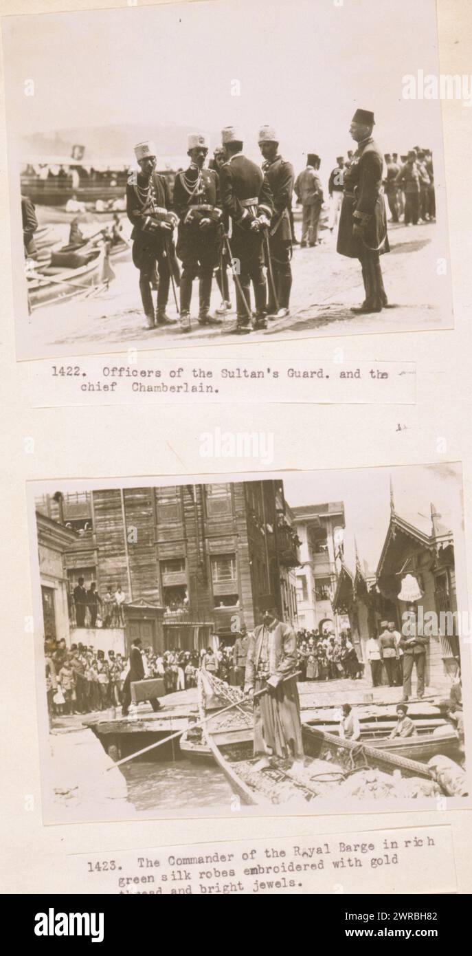 Officers of the Sultan's guard and the chief chamberlain The commander ...