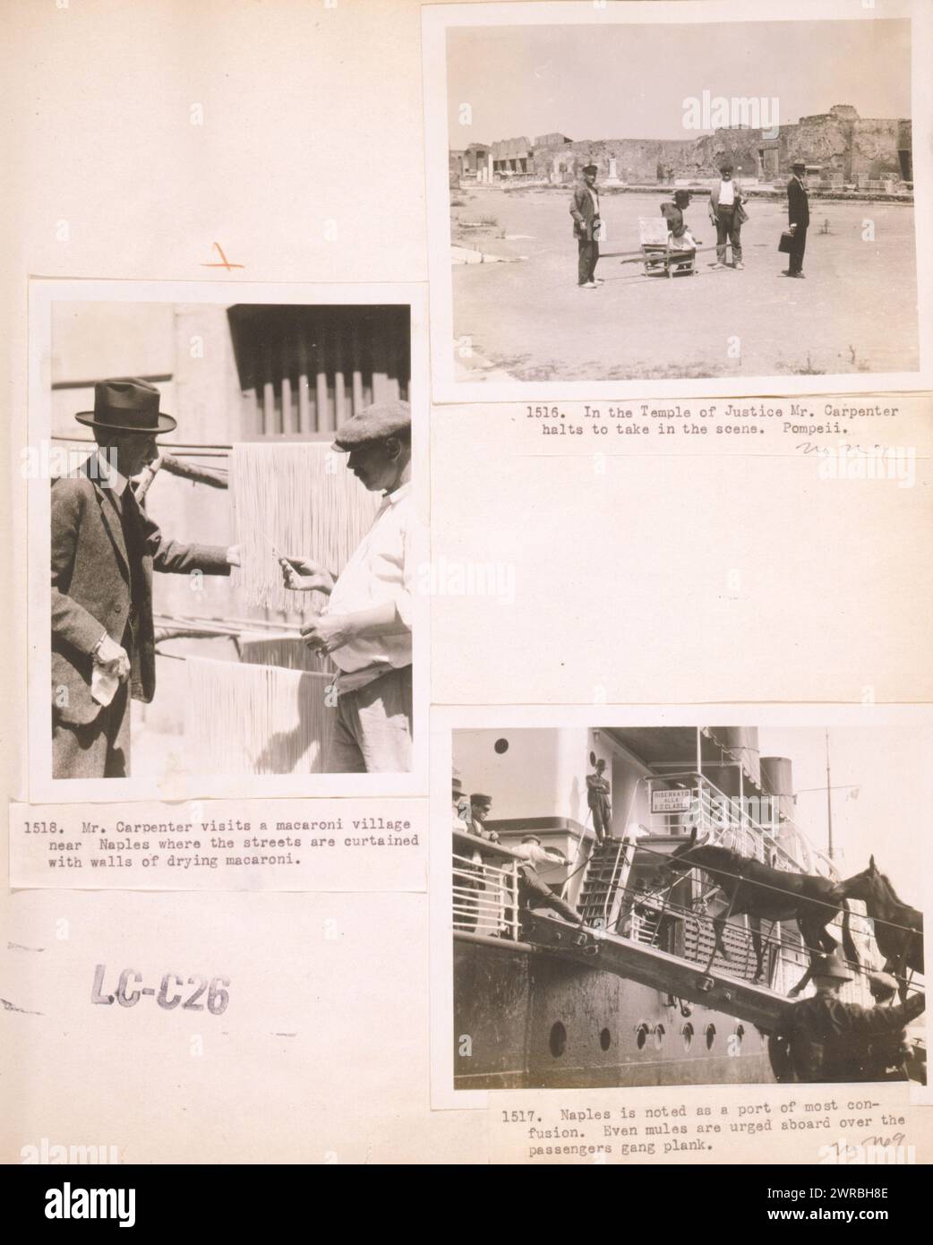 In the Temple of Justice Mr. Carpenter halts to take in the scene ...