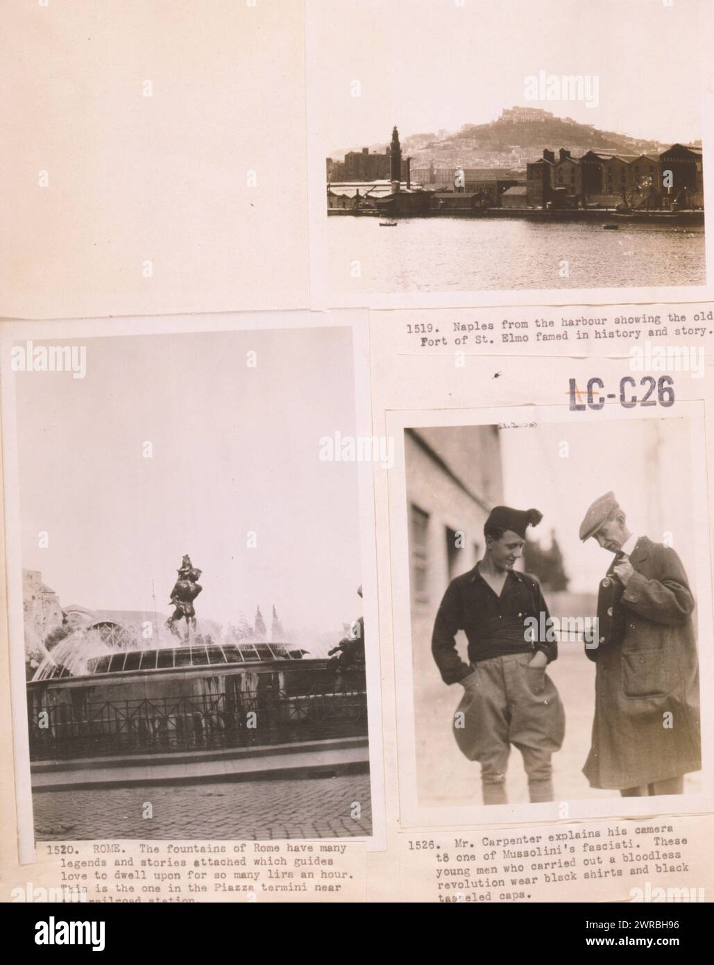 Mussolinis fascisti hi-res stock photography and images - Alamy