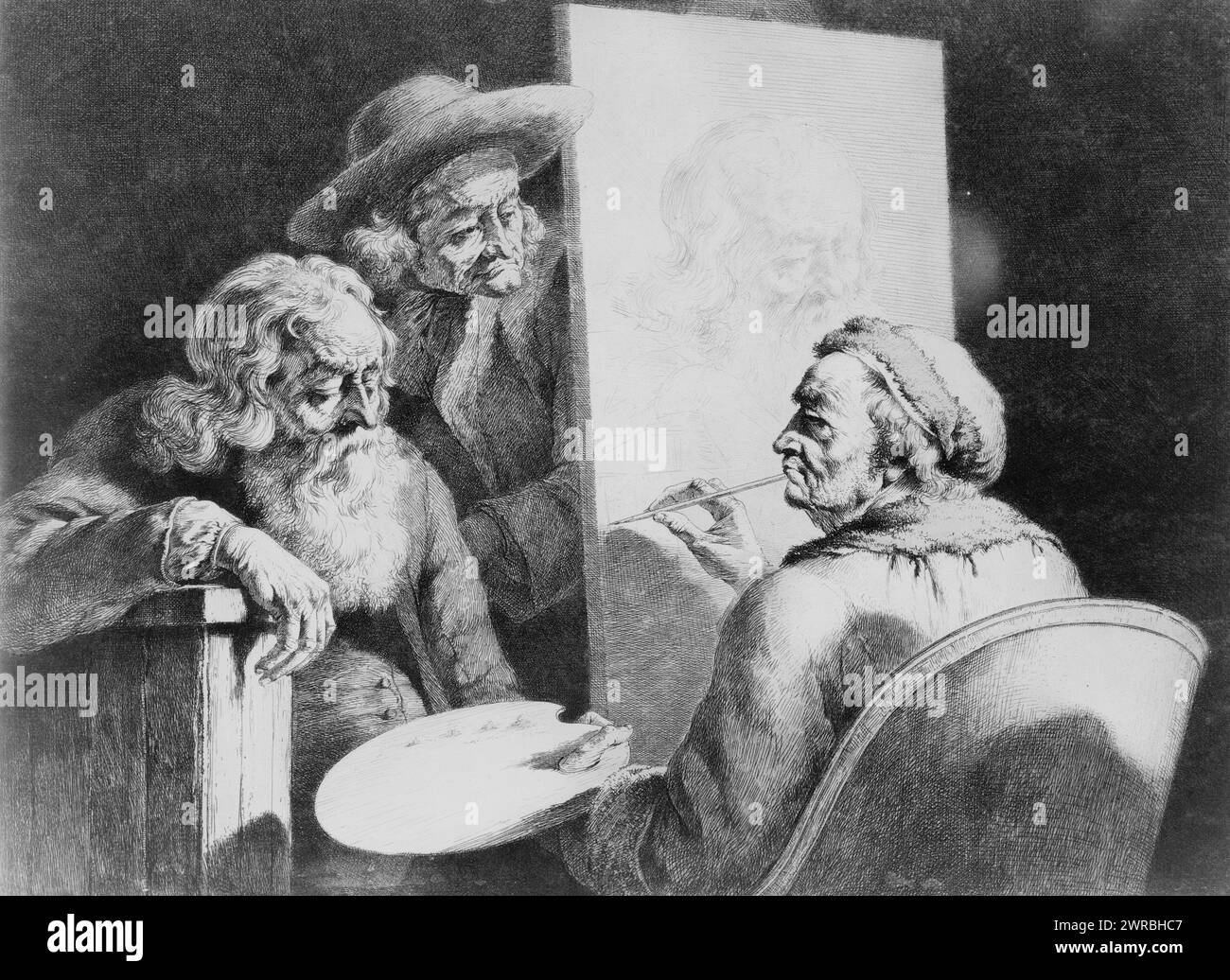 The grand school master, DB, 1780., Boissieu, Jean-Jacques de, 1736 ...