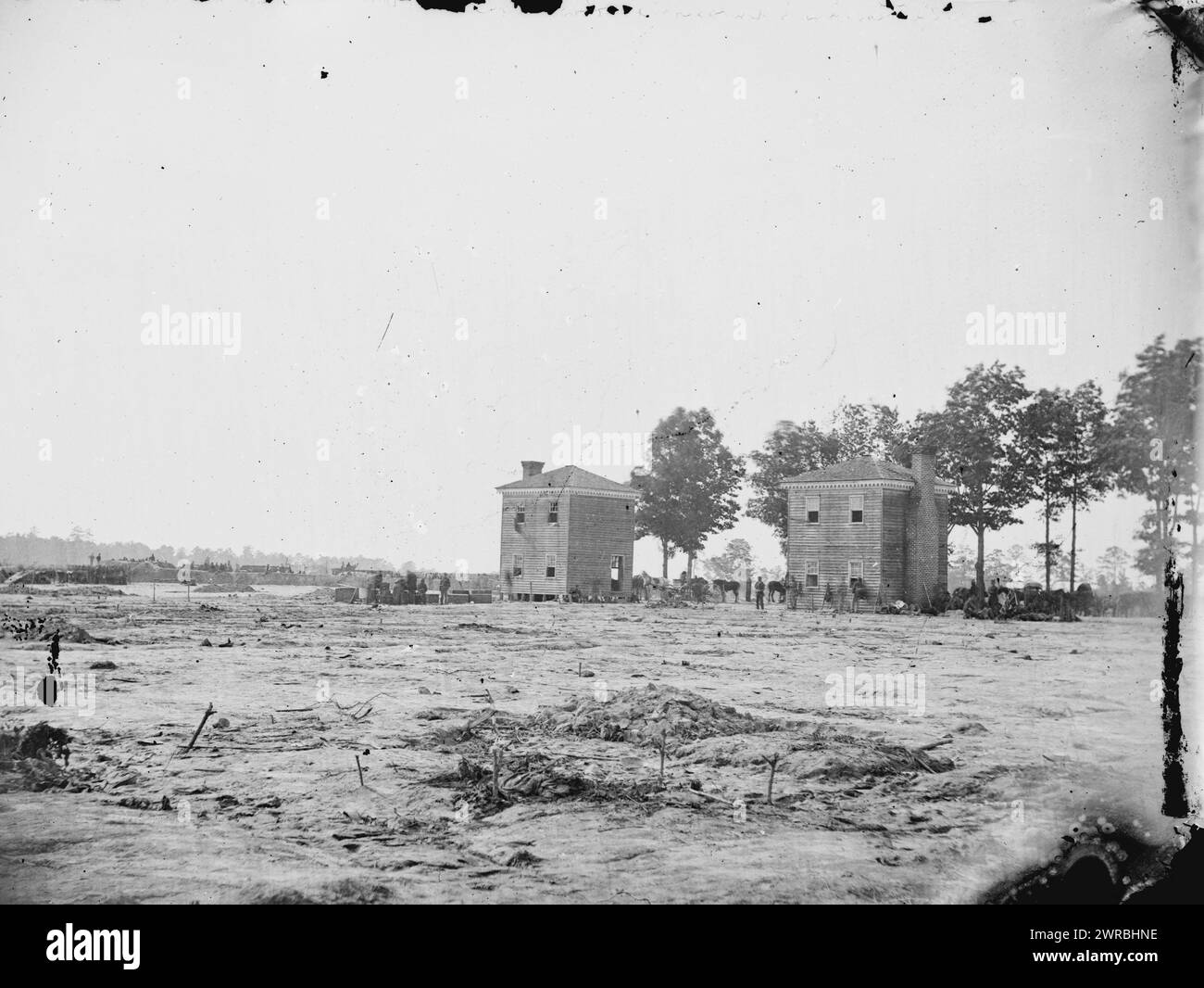 Seven pines battle Black and White Stock Photos & Images - Alamy