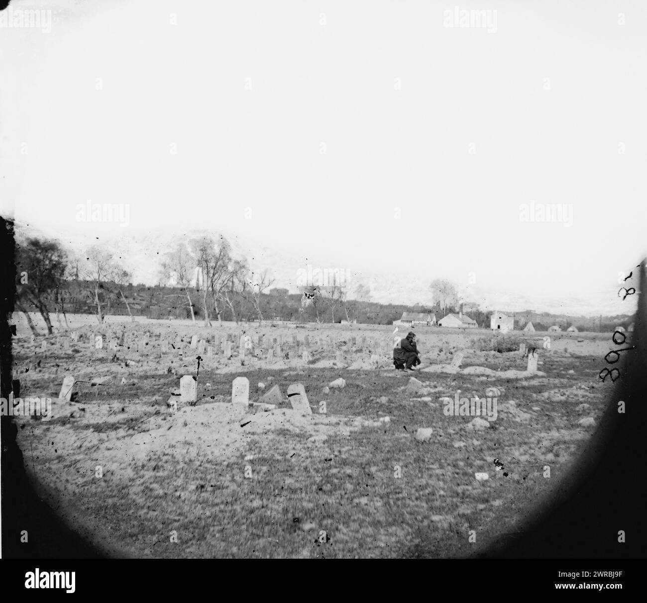 Civil war graves in Black and White Stock Photos & Images - Alamy