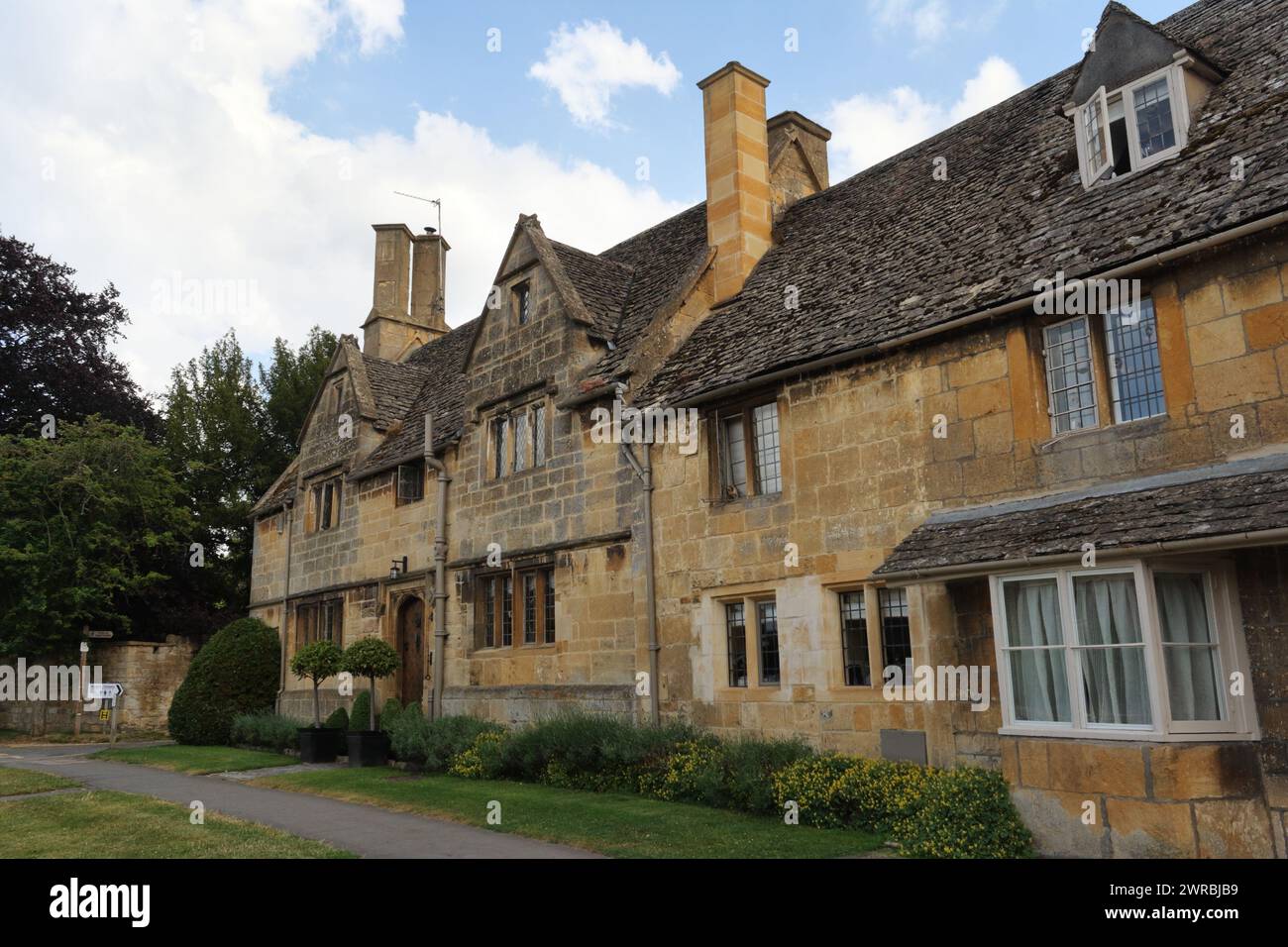 Period properties in Broadway High street Worcestershire England UK ...