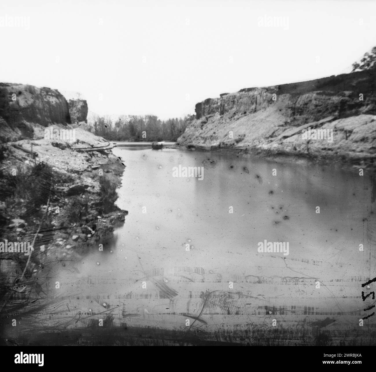 Dutch gap canal Black and White Stock Photos & Images - Alamy