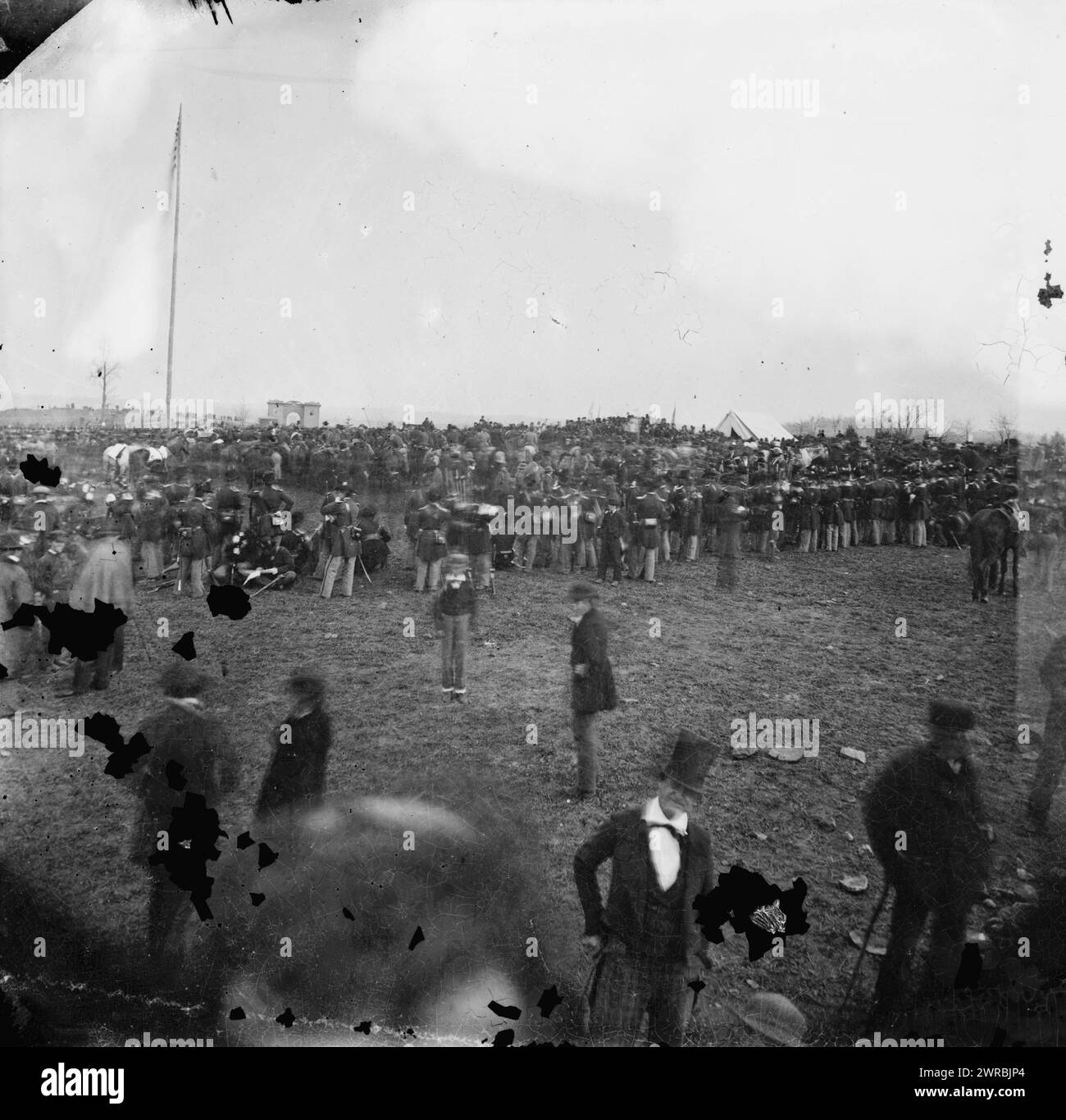 Dedication ceremonies at the Soldiers' National Cemetery, Gettysburg ...