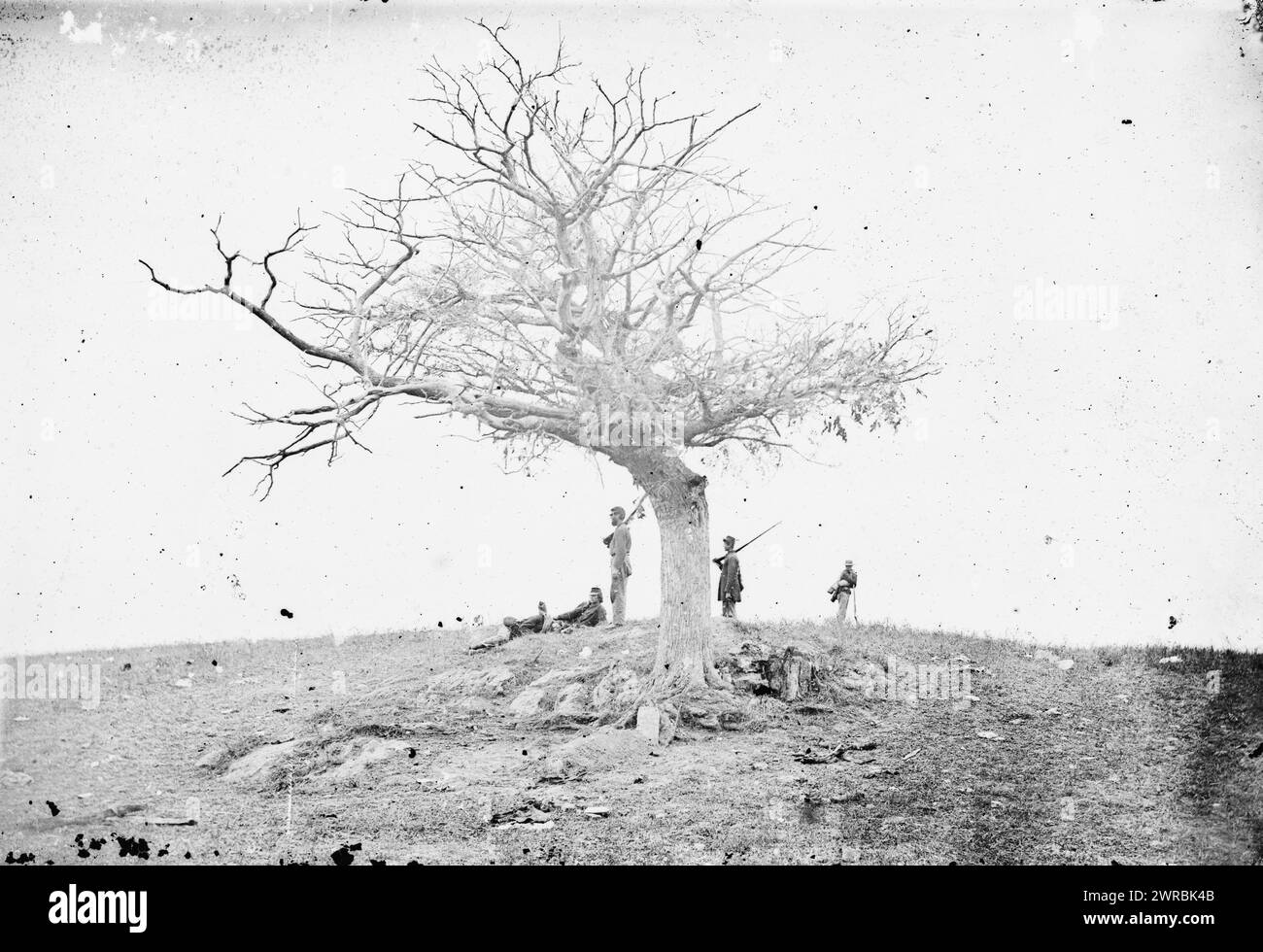 Lone grave Black and White Stock Photos & Images - Alamy