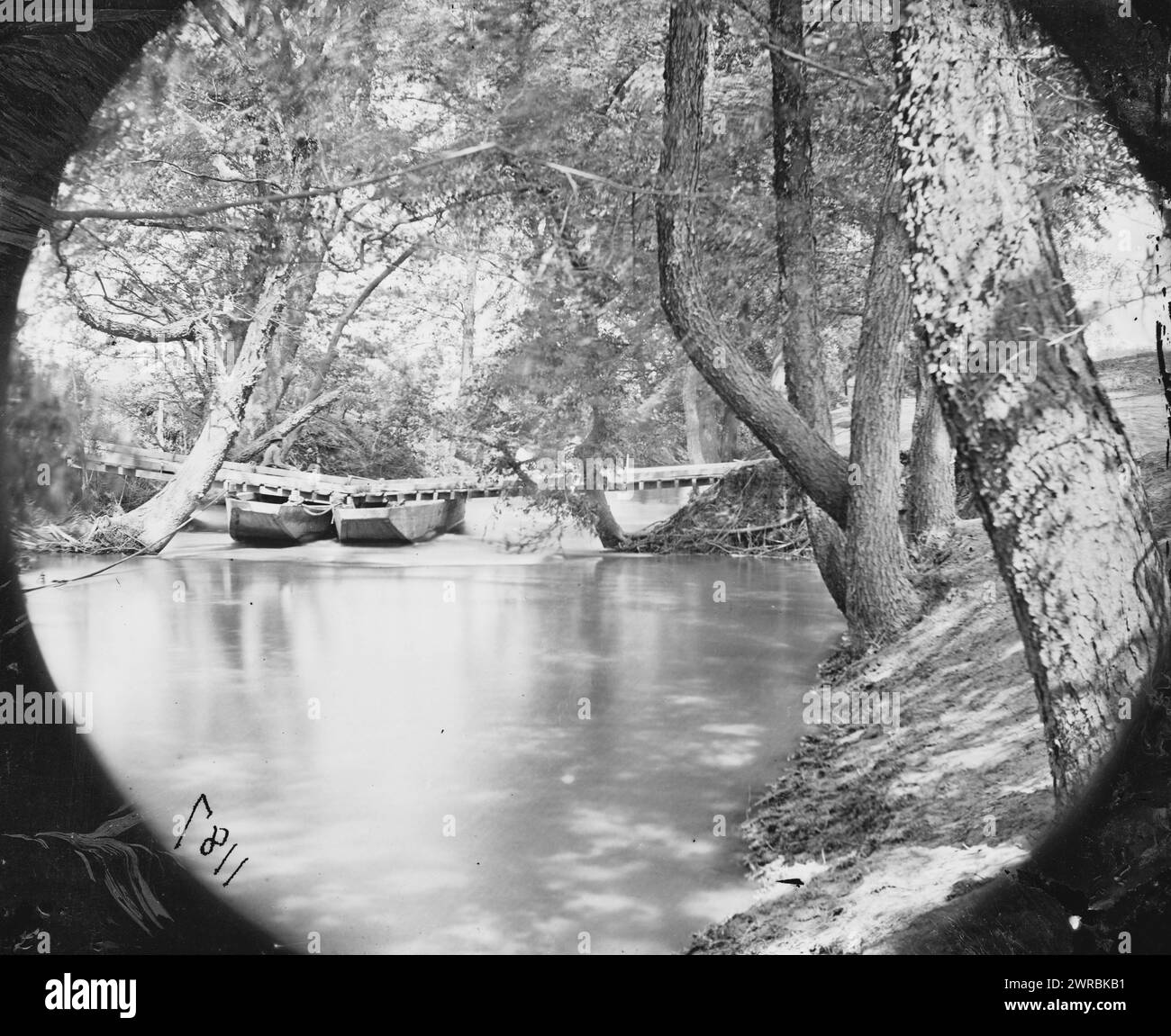 Pontoon bridge civil war hi-res stock photography and images - Alamy