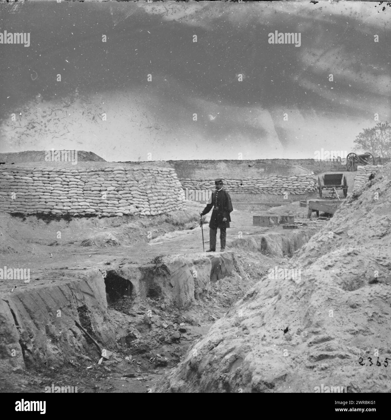 Ditch dug Black and White Stock Photos & Images - Alamy