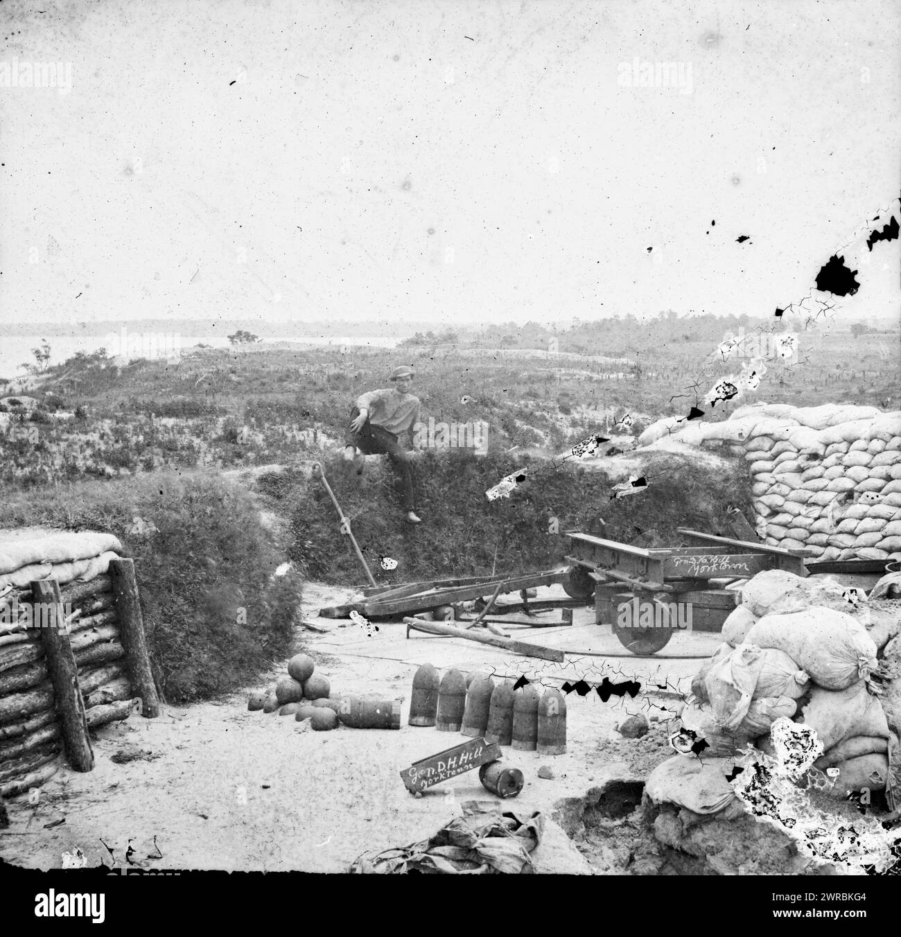 Hill rampart Black and White Stock Photos & Images - Alamy